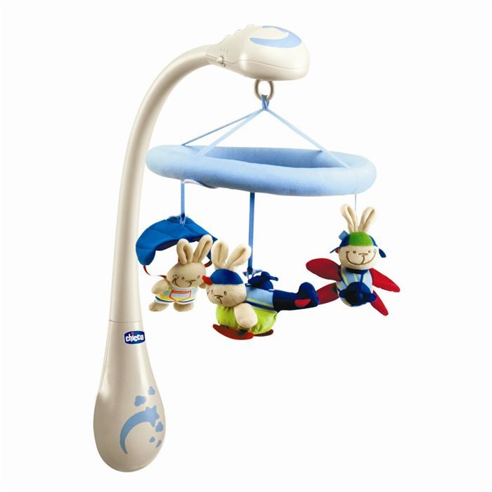 Chicco Mobile bleu tendres lapins - Cdiscount Puériculture & Eveil bébé