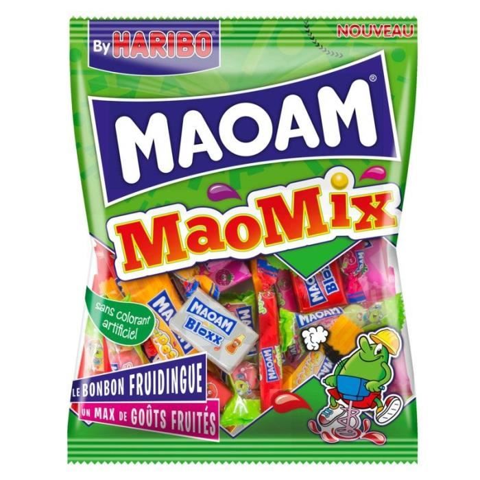 HARIBO Bonbons Maoam Joystixx, sans colorant artificiel - 200 g ...