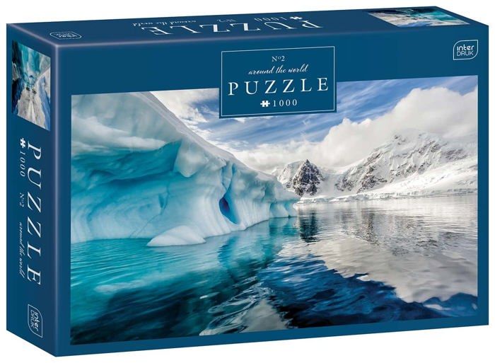 Puzzle Interdruk - PUZ1000AR2 - 1000 Pieces Puzzle for Adults - Around ...