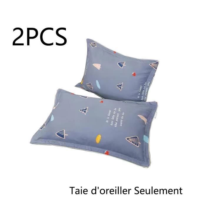 Taie d'oreiller,2 Taie D'Oreiller 48x74 cm en Coton,Protege Oreiller ...