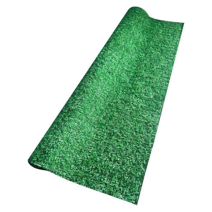 Tapis JchAouY Tapis en plastique de gazon artificiel extérieur 1*3m M - Cdiscount Jardin