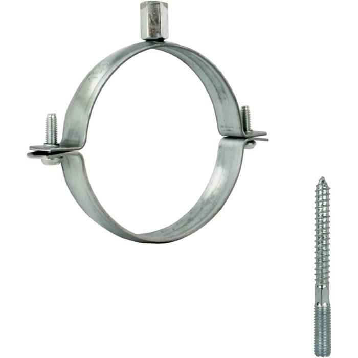 Collier De Serrage Pour Tube Agrafé - Vis À Double Filetage - Support ...