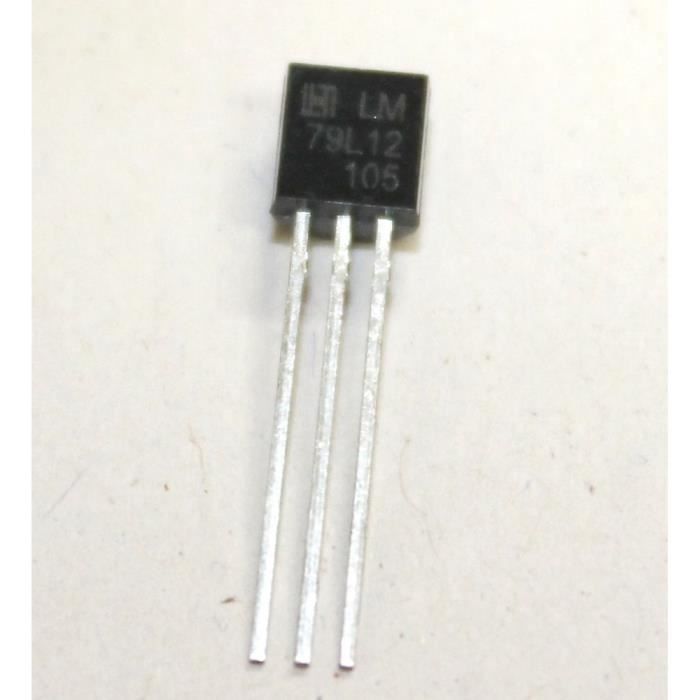 Circuit intégré IC chip puce Semiconductor LM79L12 - Cdiscount Bricolage