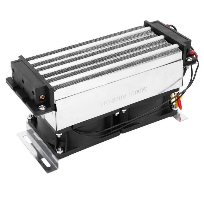 Fdit Chauffage PTC Réchauffeur d'Air en Céramique PTC Chauffage de Sécurité Thermostatique Isolé ...