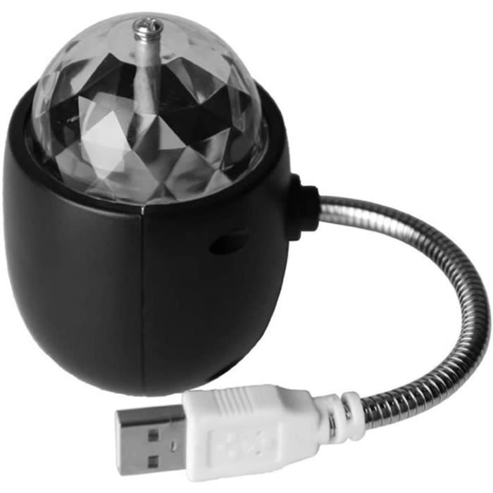 Mini Stage Lumires Portable USB Powred Mini Magic Ball Lampe RGB LED ...