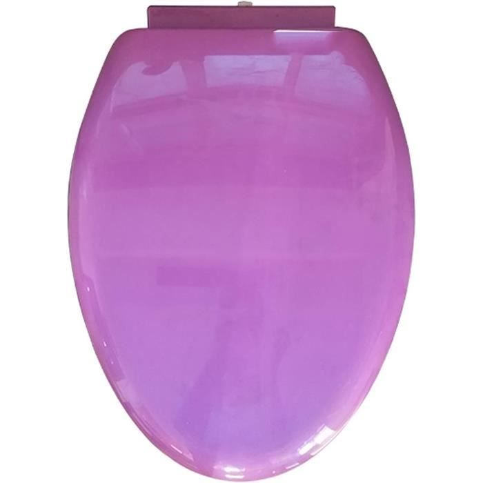 Abattant Wc Avec Frein De Chute (Ovale), Panneau De Couleur Pp Lunette ...