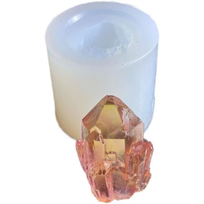 Belti Moule En Résine Époxyde De Cluster De Cristal De Pierre Originale ...