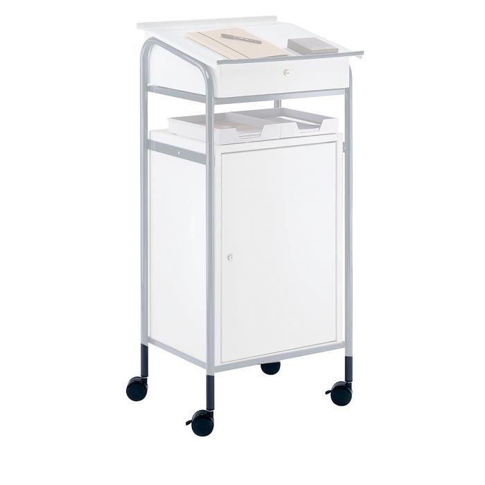 Train de roulement pour pupitre - 4 roulettes pivotantes - dont 2 avec ...