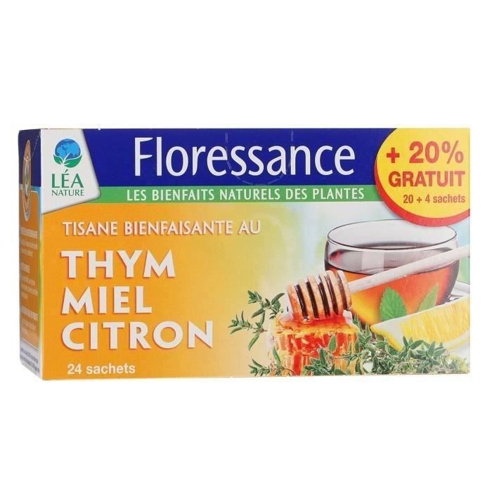 Infusion Thym Miel Citron