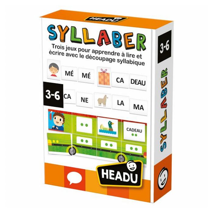 Syllaber -Lire et écrire avec le découpage syllabique - Cdiscount Jeux ...