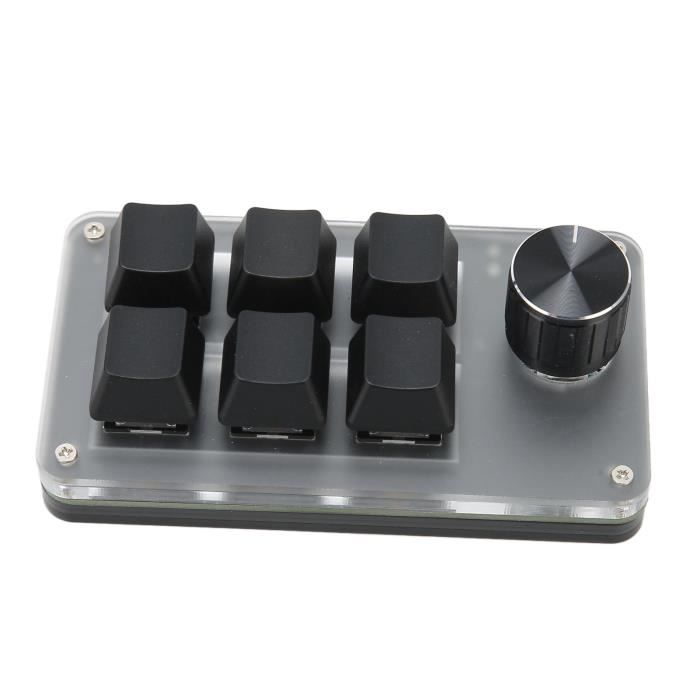 HURRISE mini clavier USB à 6 touches Mini clavier à 6 touches avec ...