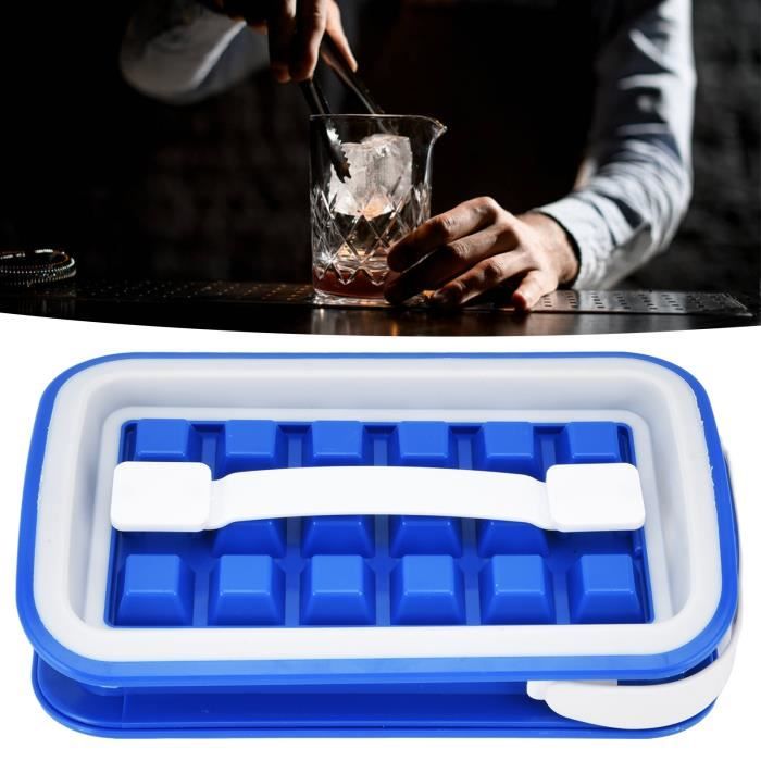 SEC Bac à Glaçons en Silicone , Moule à Glace Bac à Glace SC022 - Achat ...