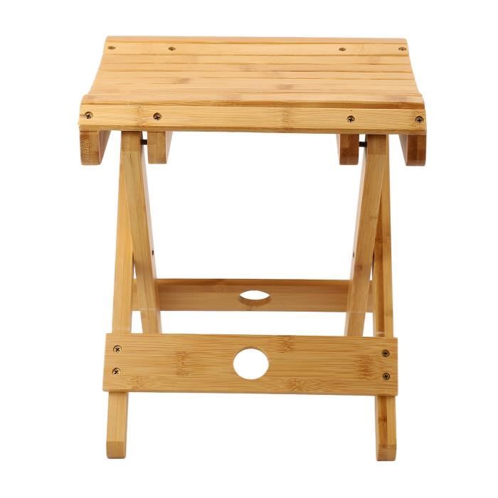 KIMISS siège pliant en bambou Tabouret pliant bambou Massage boutique ...