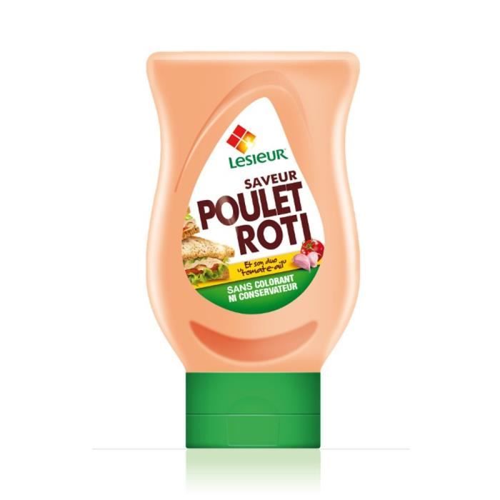 LESIEUR Sauce Saveur Poulet Rôti Squeeze 230g - Cdiscount Au quotidien