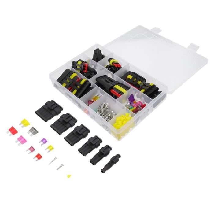 Connecteurs de câbles durables de 216 PCS Kits de connecteurs pour la ...