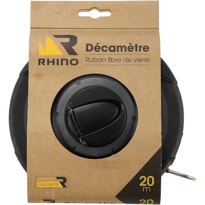 Mètres D'Arpenteur-Mètres À Ruban 20M Décamètre Mesure Longue Mètre Ruban (En Fibre De Verre ...