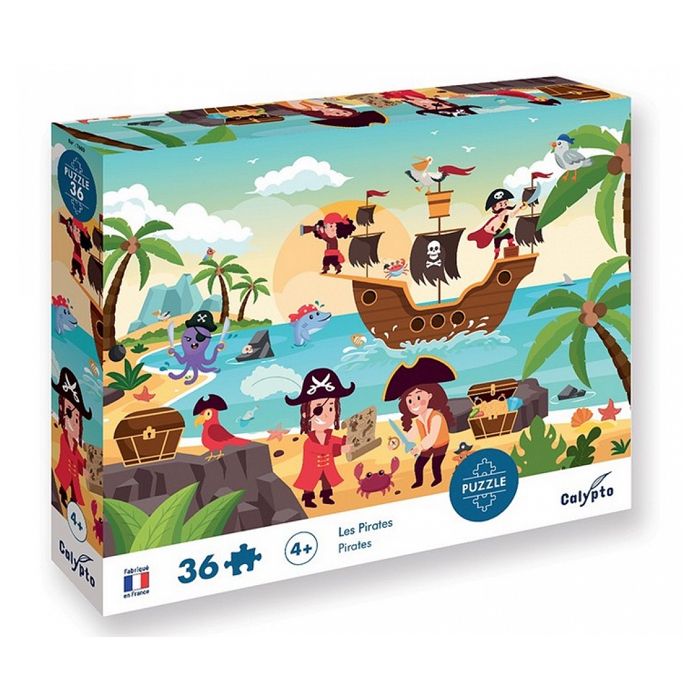 Puzzle 36 p - Les pirates - Cdiscount Jeux - Jouets