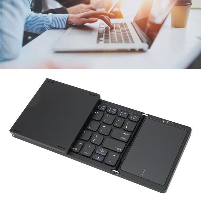 Shipenophy Clavier pliable fil Clavier pliable avec pavé tactile Prise ...