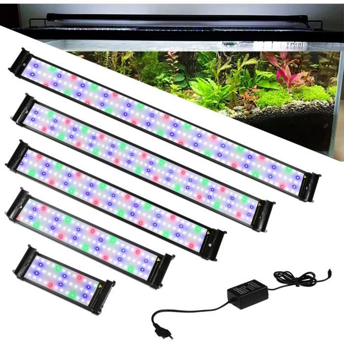 Izrielar LED Aquarium RGB Light, 36W Dimmable Aquarium Plant Lamp with ...