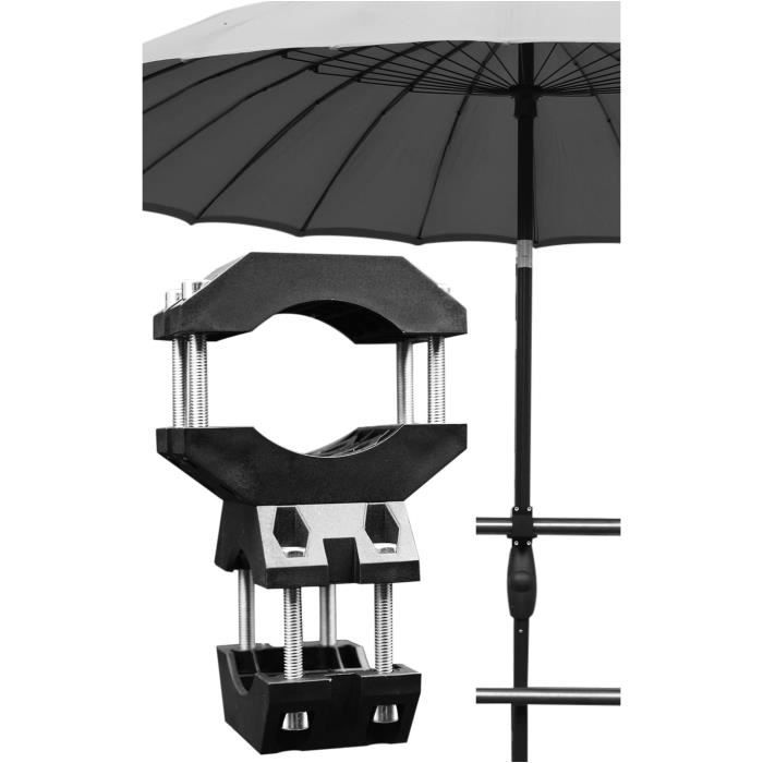 Support De Parasol Stable V3 – Pied De Parasol Pour Balcon Et Balustrades Rondes Et Carrées ...