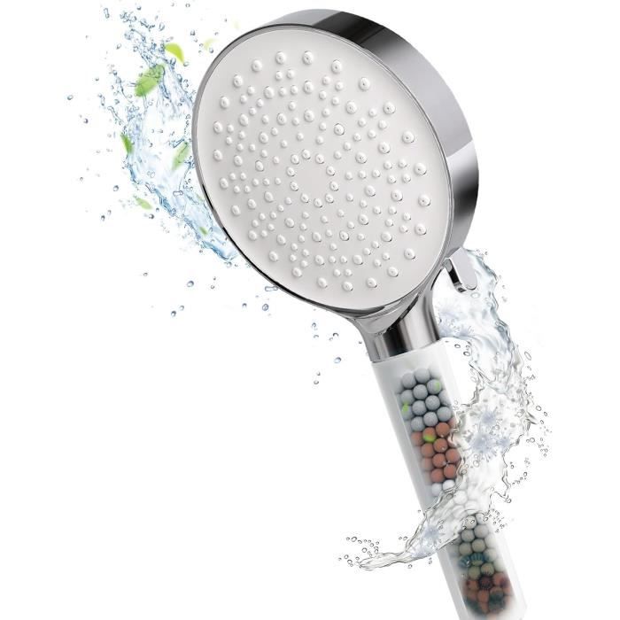 Pommeau de douche, pomme de douche anticalcaire haute pression, pomme de douche à économie d'eau ...