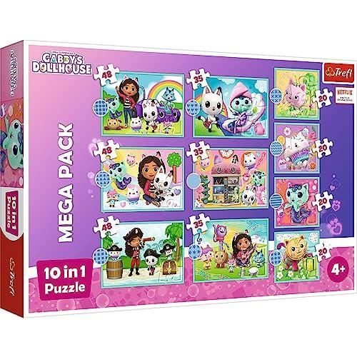 Puzzle - TREFL - Puzzle 10 en 1 Gabi Koci - 10 puzzles - Moins de 100 ...