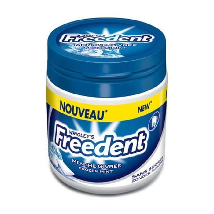 FREEDENT Box Menthe Givrée 60 Dragées 84g - Cdiscount Au quotidien