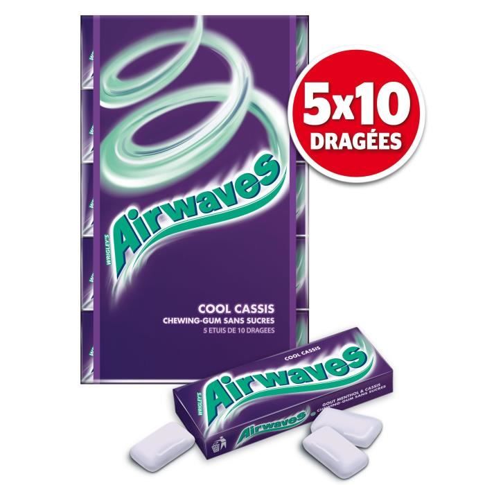 MARS WRIGLEY CONFECTIONERY FRANCE Cool Cassis AIRWAVES - Cdiscount Au ...
