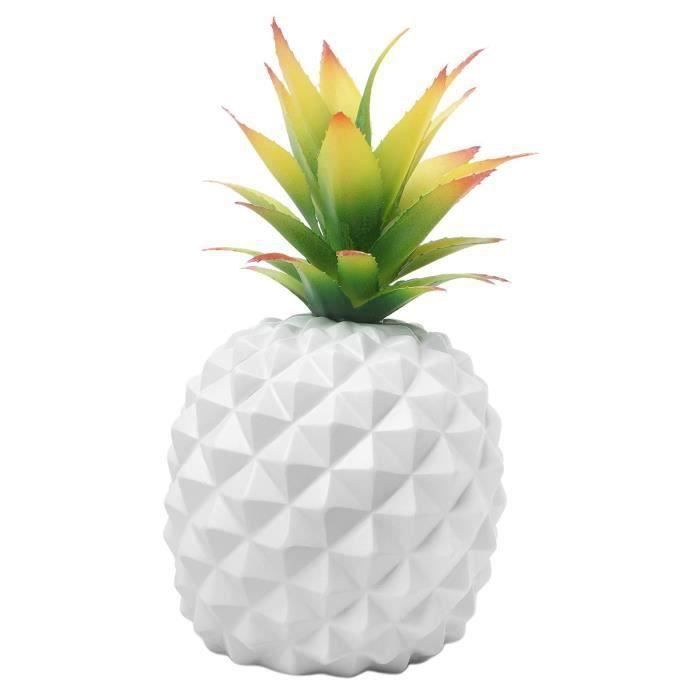 RA03689-Résine Ananas Fruit Ornement Décor À Artisanat Objet Décoratif ...