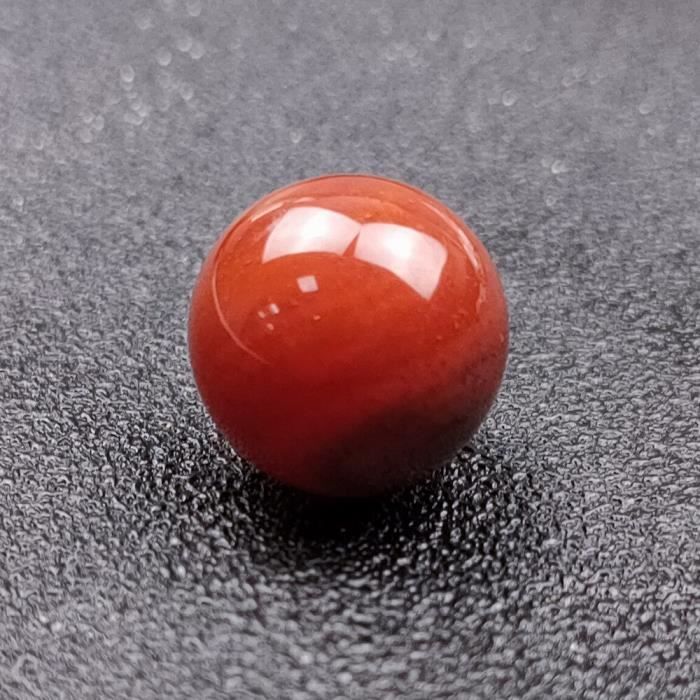 GALET,Red agate--Boule ronde naturelle en cristal de Quartz, pierre de ...