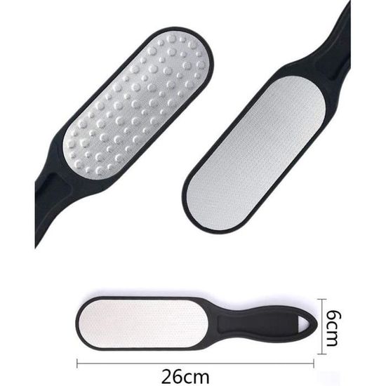 Rape à pédicure Double Face - 123 - Lime à Pied Manuelle - Enlève ...