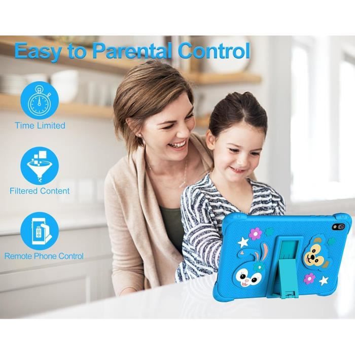 Tablette Enfants 8 Pouces,Tablette Tactile Android 12,8Gb Ram 128Gb Rom ...