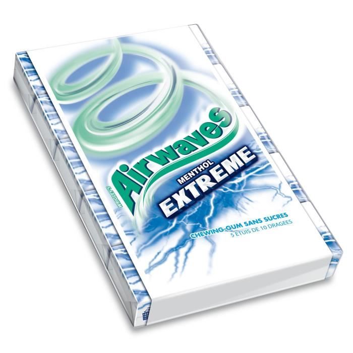 AIRWAVES Extrême Menthol Fort et Eucalyptus - Cdiscount Au quotidien