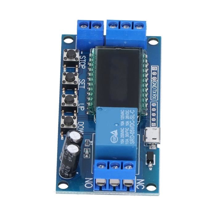 YOSOO module de relais de retard Module de relais LCD Retard Panne de ...