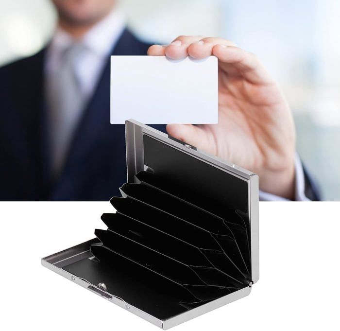 Porte-Cartes De Crédit, Boîte De Rangement De Cartes Pour Cartes À ...
