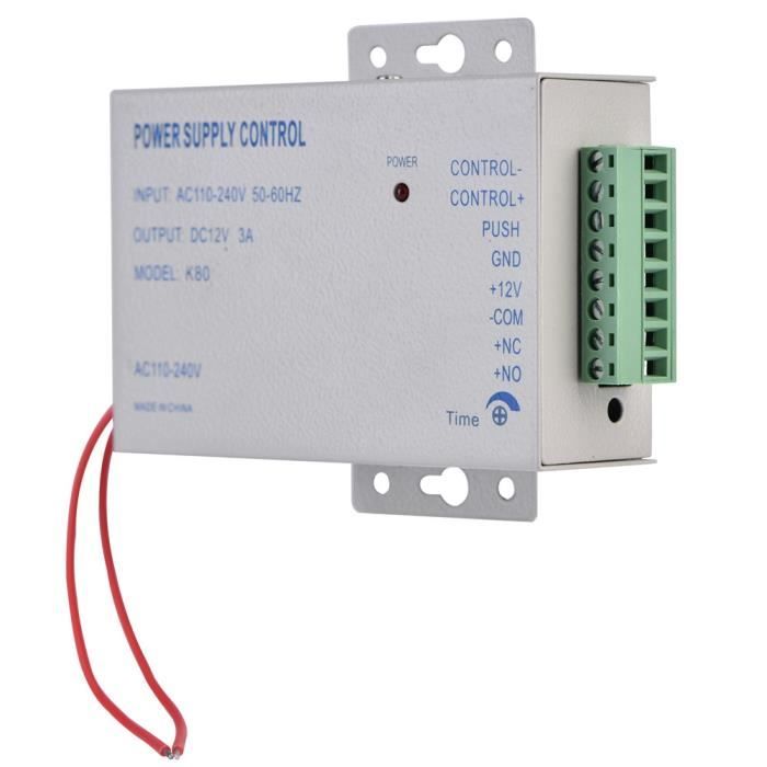 Alimentation 30W AC110V-240V, Sortie DC 12V 3A pour Système de Contrle ...