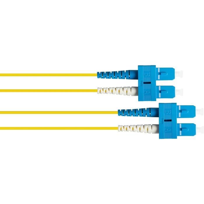 Os2 Câble Fibre Optique-Duplex-Fiche Sc Vers Sc-Monomode 9-125-Polarité ...