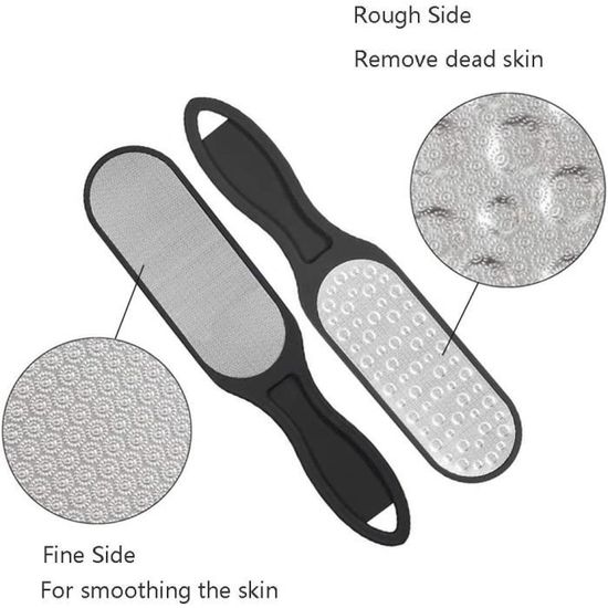 Rape à pédicure Double Face - 123 - Lime à Pied Manuelle - Enlève ...