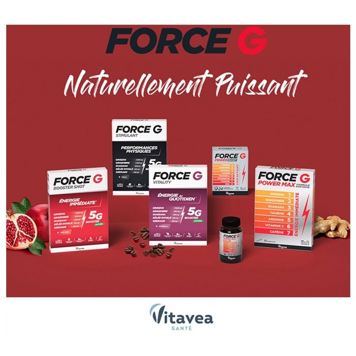 Vitavea Force G Booster Shot Energie Immédiate 10 ampoules - Cdiscount ...