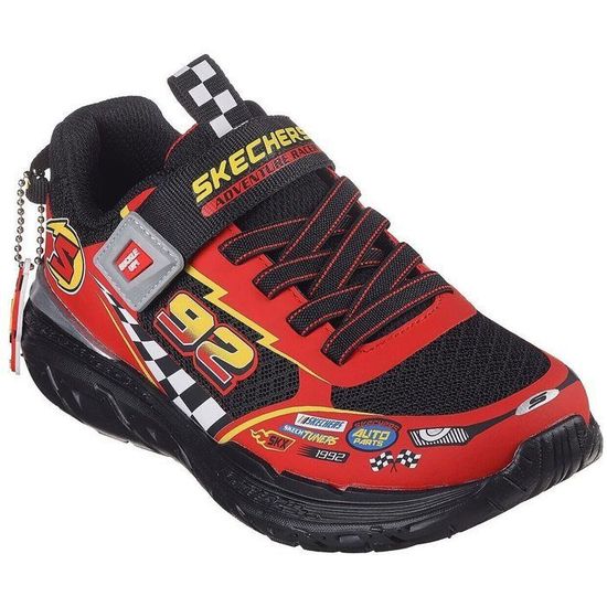 Baskets Skechers Skech Tracks, Rouge, Fille Rouge - Cdiscount Chaussures