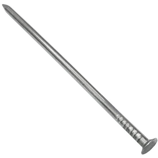 AERZETIX - Lot de 20 - Clou à tête plate pointes - Ø4.6x130mmm - en ...