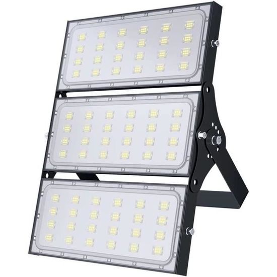 300W 30000LM Projecteur LED Extérieur, 3000K Blanc Chaud Eclairage de ...