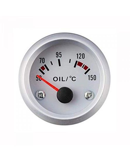 Afficheur température d'huile avec sonde - Ecoline - Ø 52 mm - blanc - Cdiscount Auto