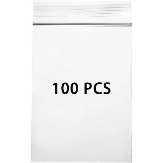 Sac En Plastique Transparent Refermable De Plusieurs Tailles ...