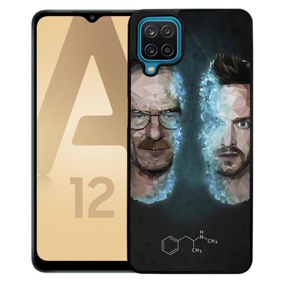 Coque souple pour Samsung Galaxy A12 - Breaking Bad Origami. Accessoire ...