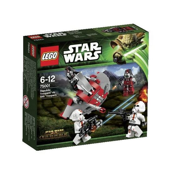 Lego Republic Troopers™ vs Sith™ Troopers 75001 - Cdiscount Jeux - Jouets