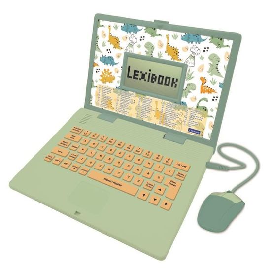 Lexibook - Ordinateur éducatif bilingue Dinosaure - 124 activités (EN ...