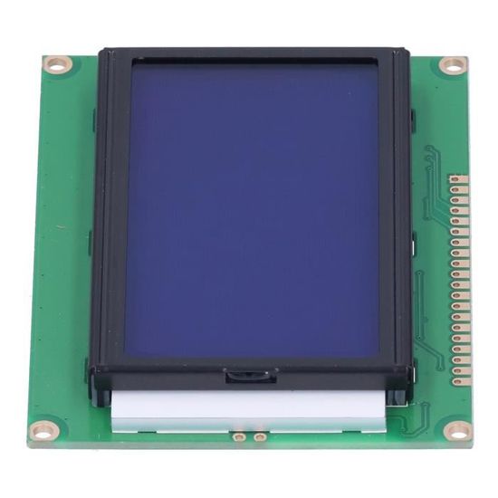 TMISHION Écran d'affichage LCD Écran d'Affichage Bleu avec ...