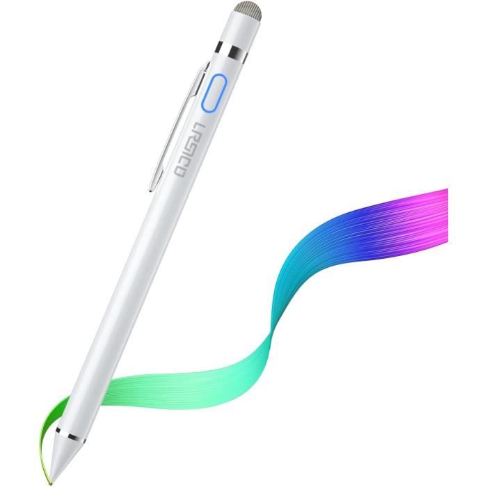 Stylet Tablette Tactile, 2 en 1 Stylet Tactile Pointe Fine avec Stylet ...