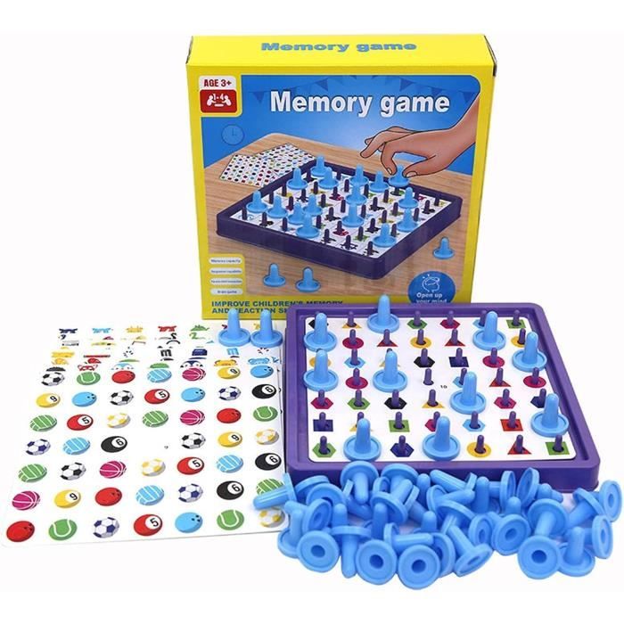 Jeu De Mémoire Pour Enfants | Jeu De Mémoire Fun Brain Toys-Puzzle Jeu ...